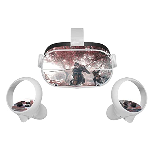 Japan Warriors Video Game Oculus Quest 2 Skin VR 2 Skins Headsets and Controllers Sticker Protective Decal Accessories