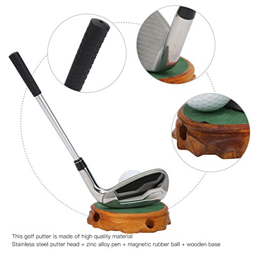 Golf Set Golf Putter Pen Ornaments, Used as Excellent Office Stationery and Tabletop Beautiful Decoration