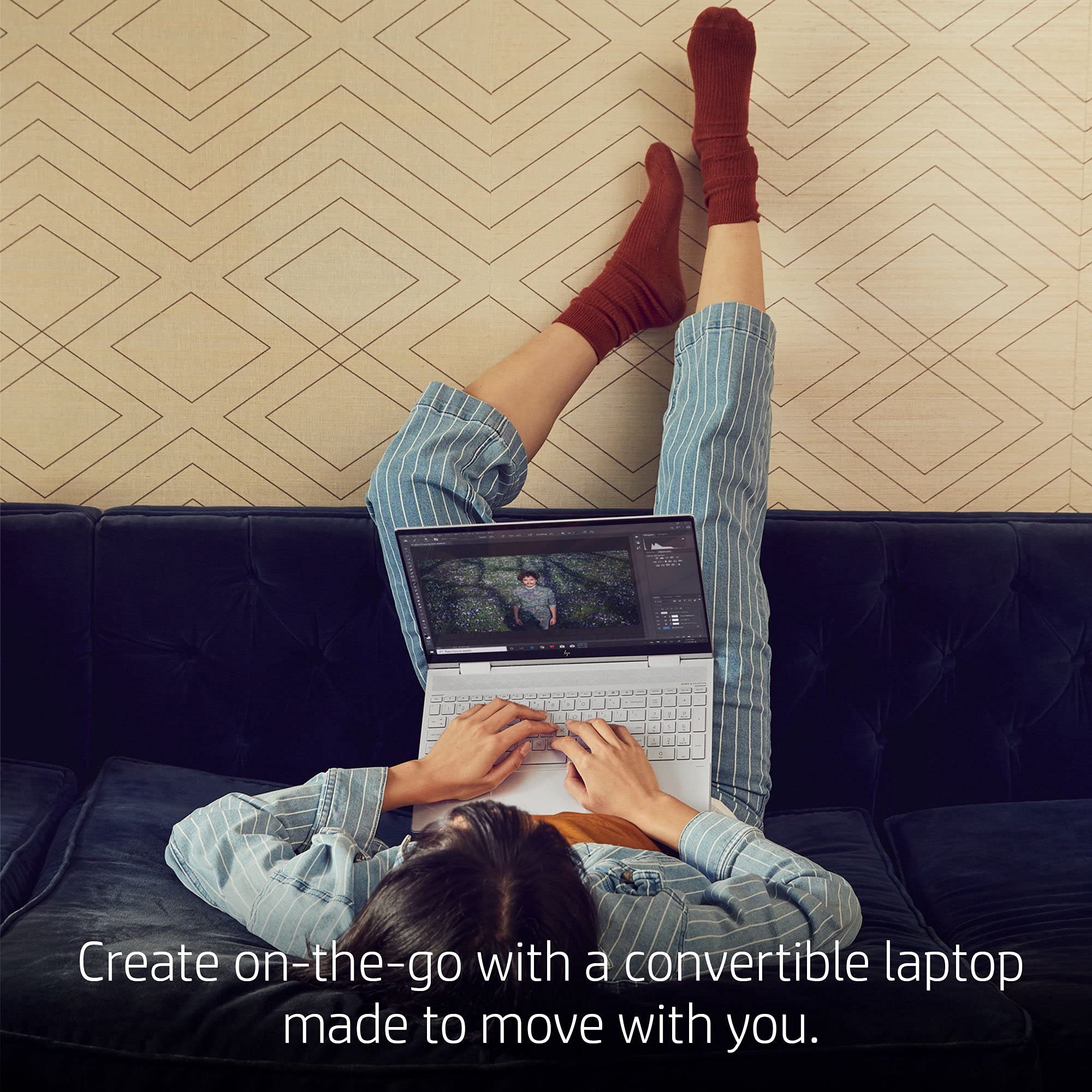 HP 2021 Envy 2-in-1 Laptop 15.6 inch FHD Touchscreen 11th Gen Intel i5-1135G7 Iris Xe Graphics 20GB DDR4 1TB NVMe SSD WI-FI 6 Win 10 Pro Fingerprint Backlit Keyboard w/ 32GB USB