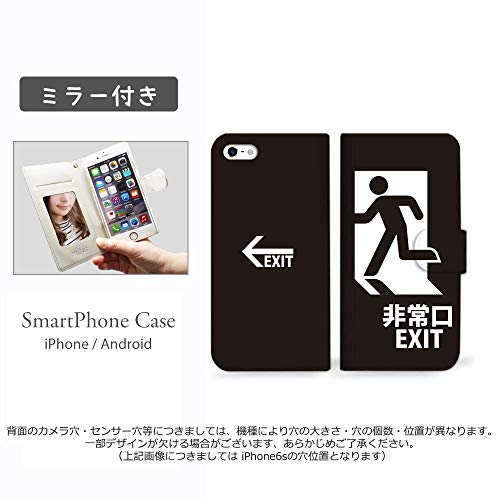 mitas MIR-0211-BK/Find X3 Pro OPG03 Folio Case with Mirror, Emergency Exit Exit, Black (527)