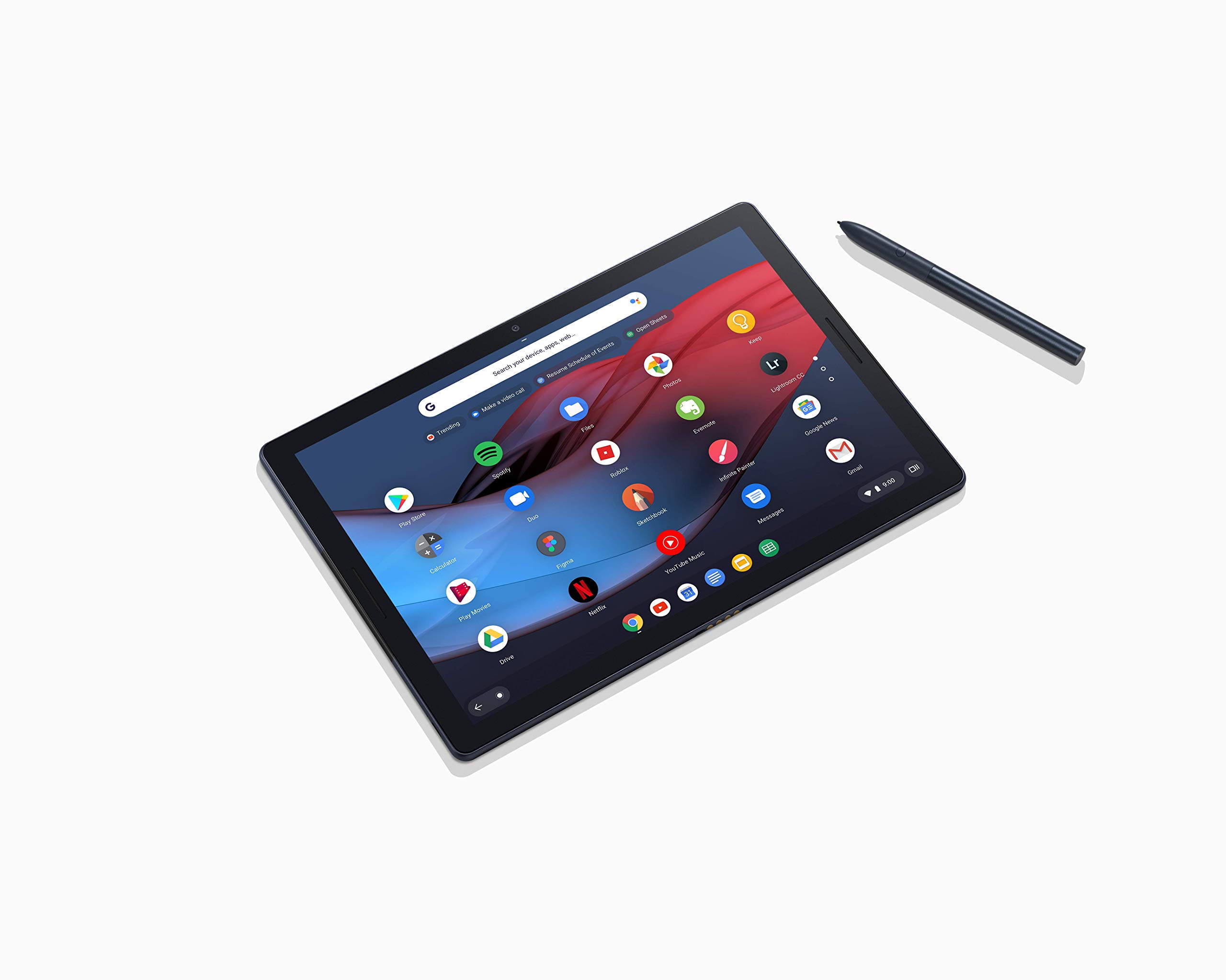 Google Pixel Slate (12.3" Touch Screen Display | 8th Gen Intel Core i5 | 8GB RAM | 128GB EMMC) Wi-Fi only Tablet (Midnight Blue) - International Version