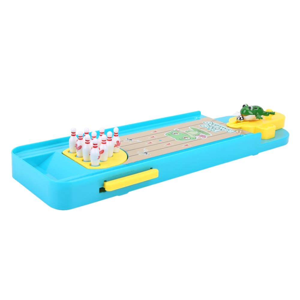 Interactive Table Bowling Game Set Entertainment Desktop Parent Ball