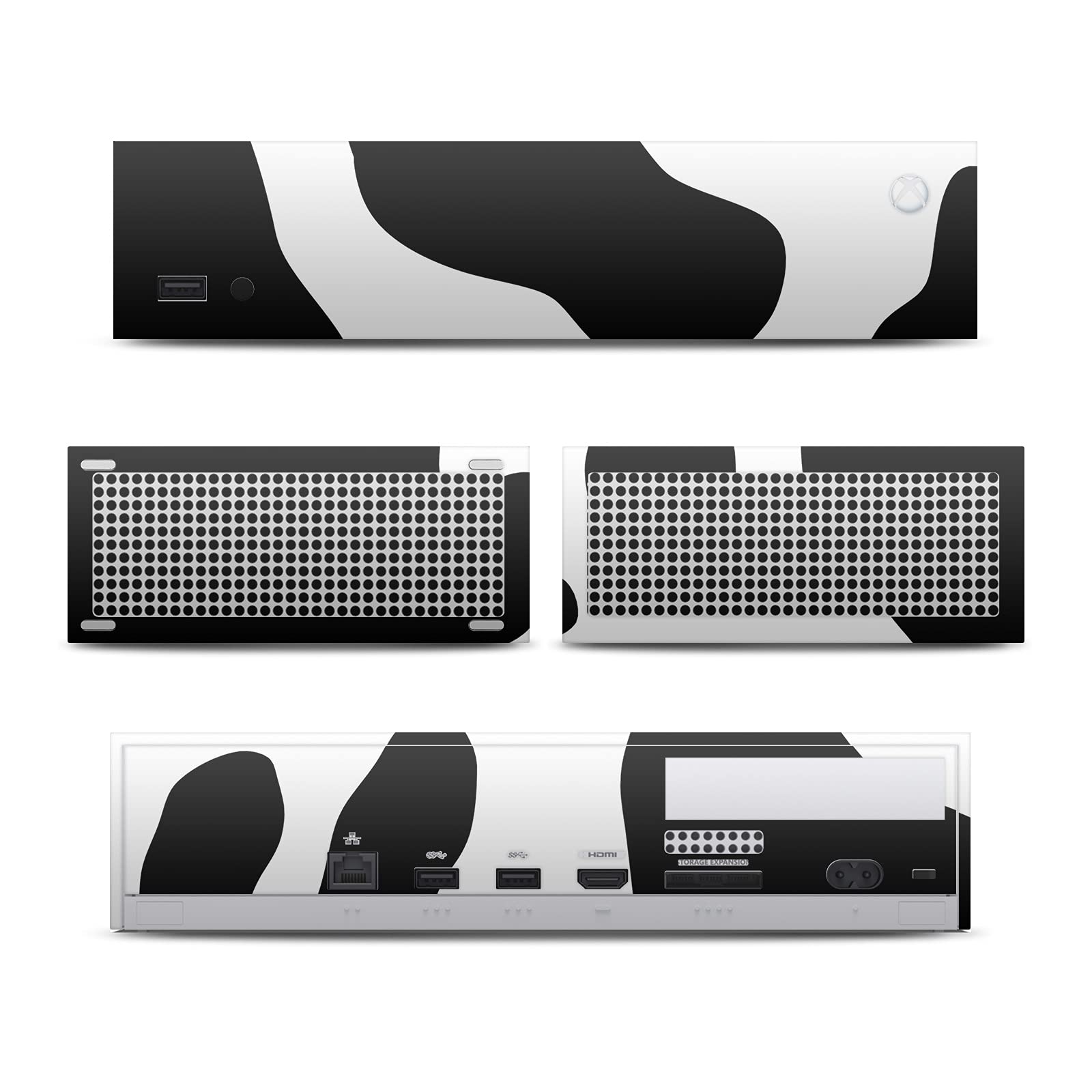 Head Case Designs Officially Licensed Grace Illustration Cow Art Mix Vinyl Sticker Gaming Skin Case Cover Compatible with Xbox Series S Console