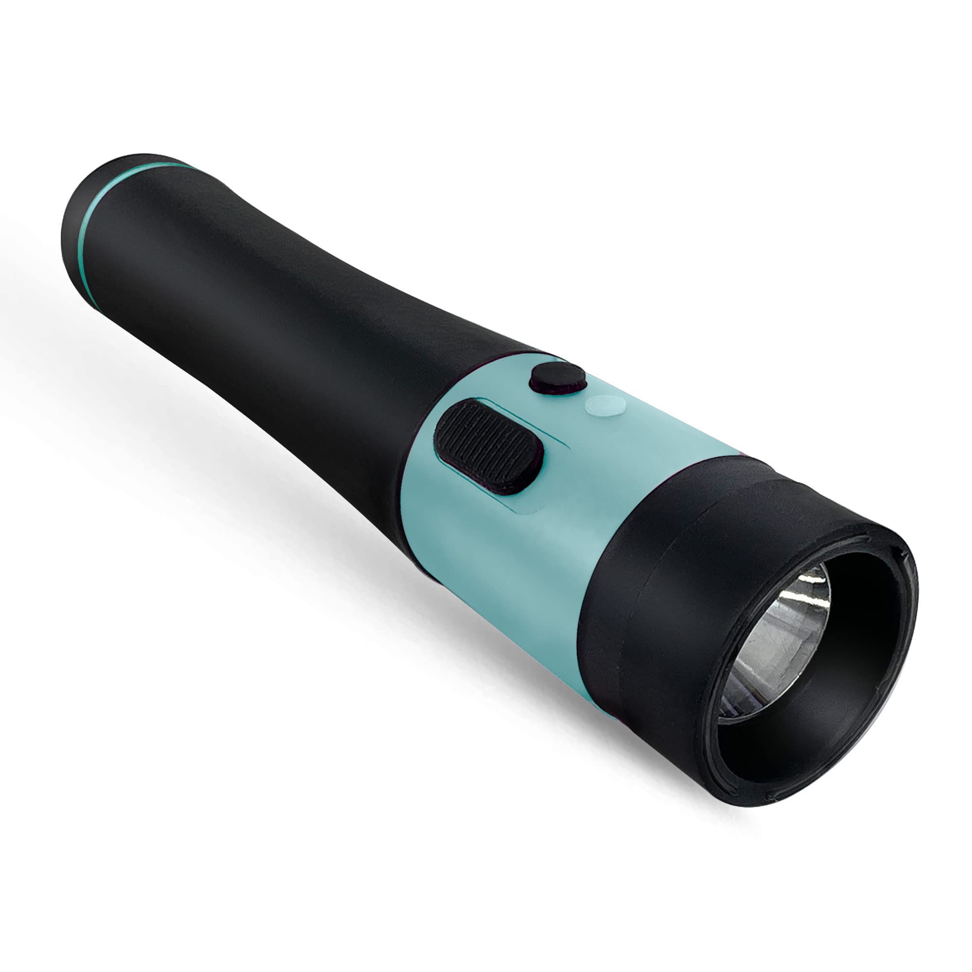 Guard Dog T-10000 Stun Gun Flashlight, Rechargeable with Safety Pin, Car Charger Included, Wrist Strap