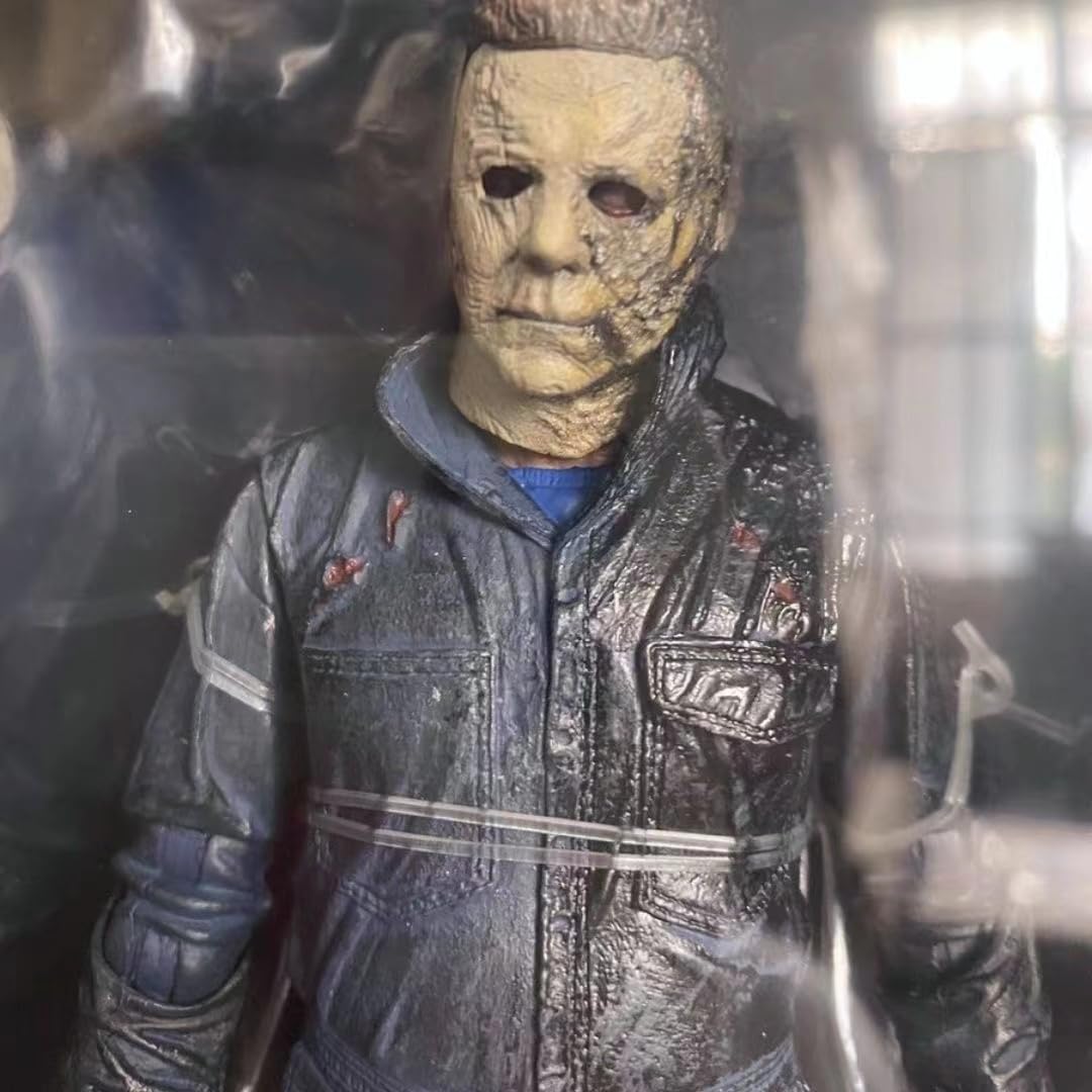 JESSIEJIE 2023 New VersionHollywood Movie Killer Action Figure (3rd Generation) Halloween Horror Figure Inch