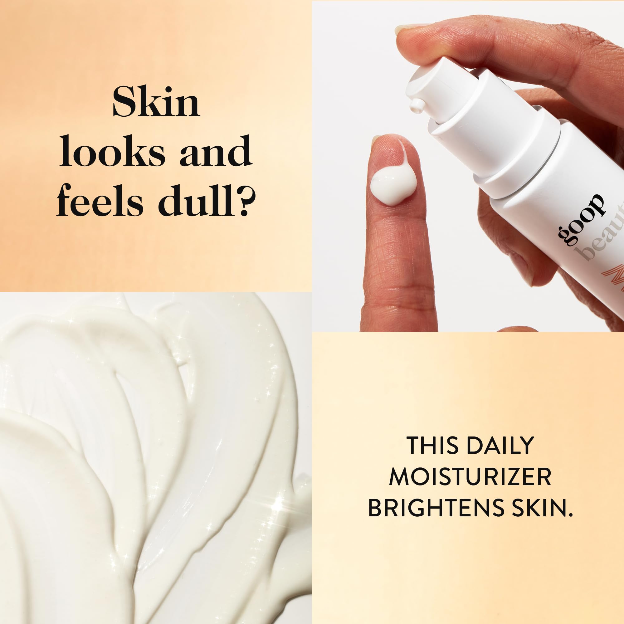 Goop Beauty Glow Lotion 1.7 fl oz | Vitamin C & Kakadu Plum Moisturizer | Citrus Scent | Dewy Skin | Silicone & Paraben Free