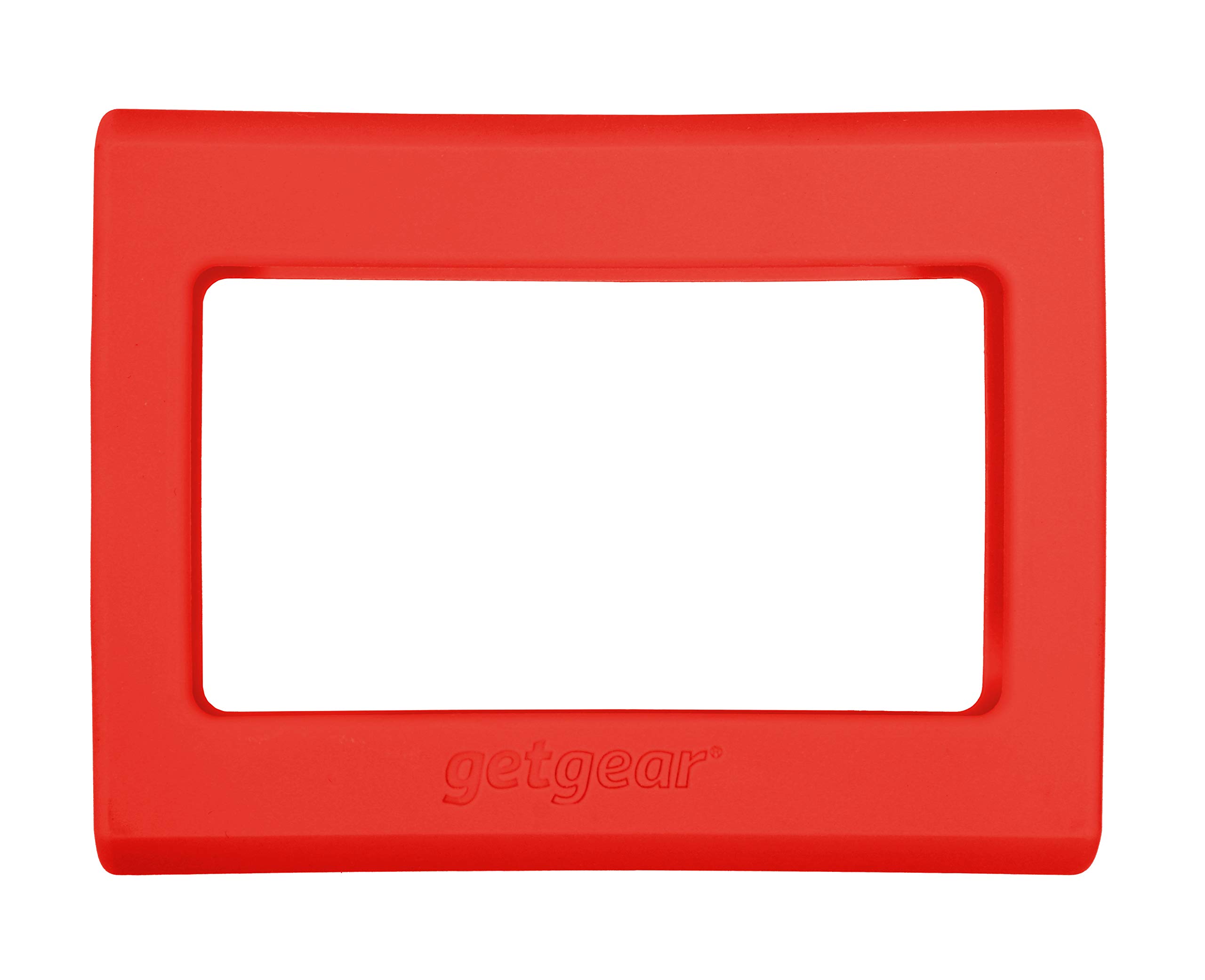 getgear Silicone Bumper for Samsung Portable SSD T5, Strong-Shock Absorbing, Slip-Resistant - Red