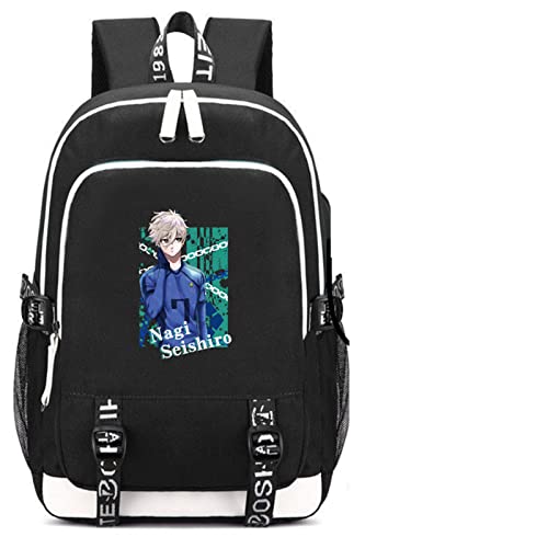 GO2COSY BLUE LOCK Anime Backpack Isagi Yoichi Daypack Student Bag Bookbag School Bag Satchel Shoulder Bag 14