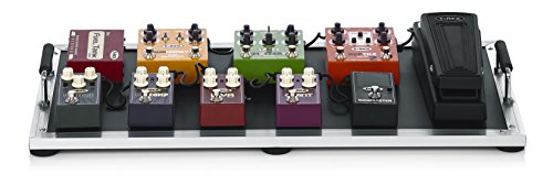 Gator Cases G-TOUR Series Gutiar Pedal board with ATA Road Case, Wheels and Pull Handle; Large: 24" x 11" (G-TOUR PEDALBOARD-LGW) , Black