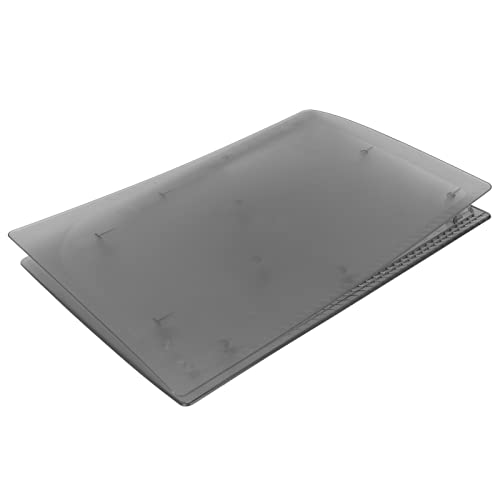 JIJO Game Console Faceplate Cover Scratch Proof Dustproof Protective Matte Replacement Shell Panel for PS5 Faceplates(半透黑)
