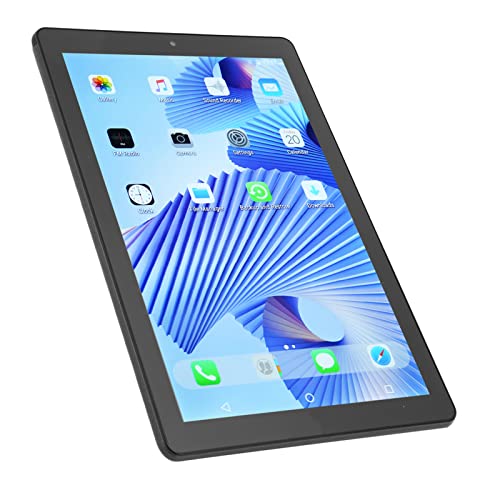 HEEPDD Tablet PC, 10.1 Inch Tablet Black 4GB RAM 64GB ROM 1920x1200 HD 100-240V Read 10 (US Plug)