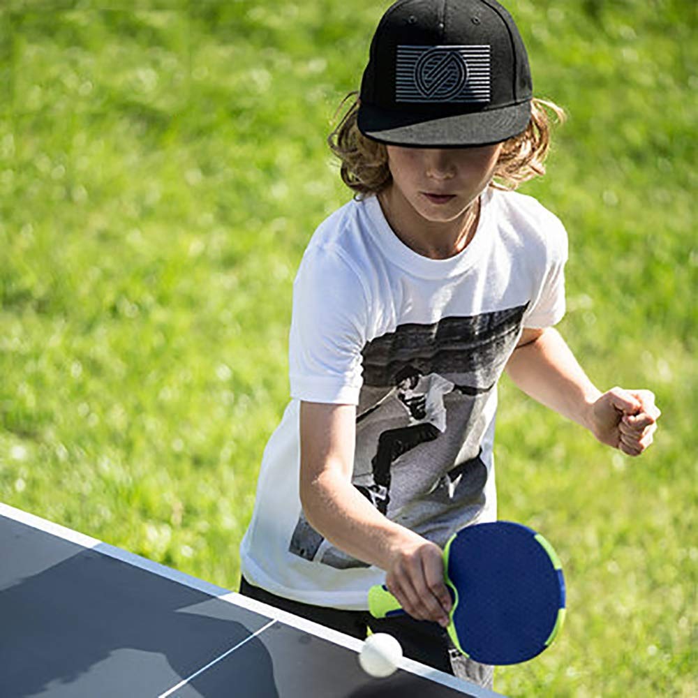 Hewen-Ping Pong Set Waterproof Durable Portable Indoor Outdoor Pingpong Paddle Table Tennis Racket for Trainers, Amateurs, Beginners, Expert Table Tennis Bat
