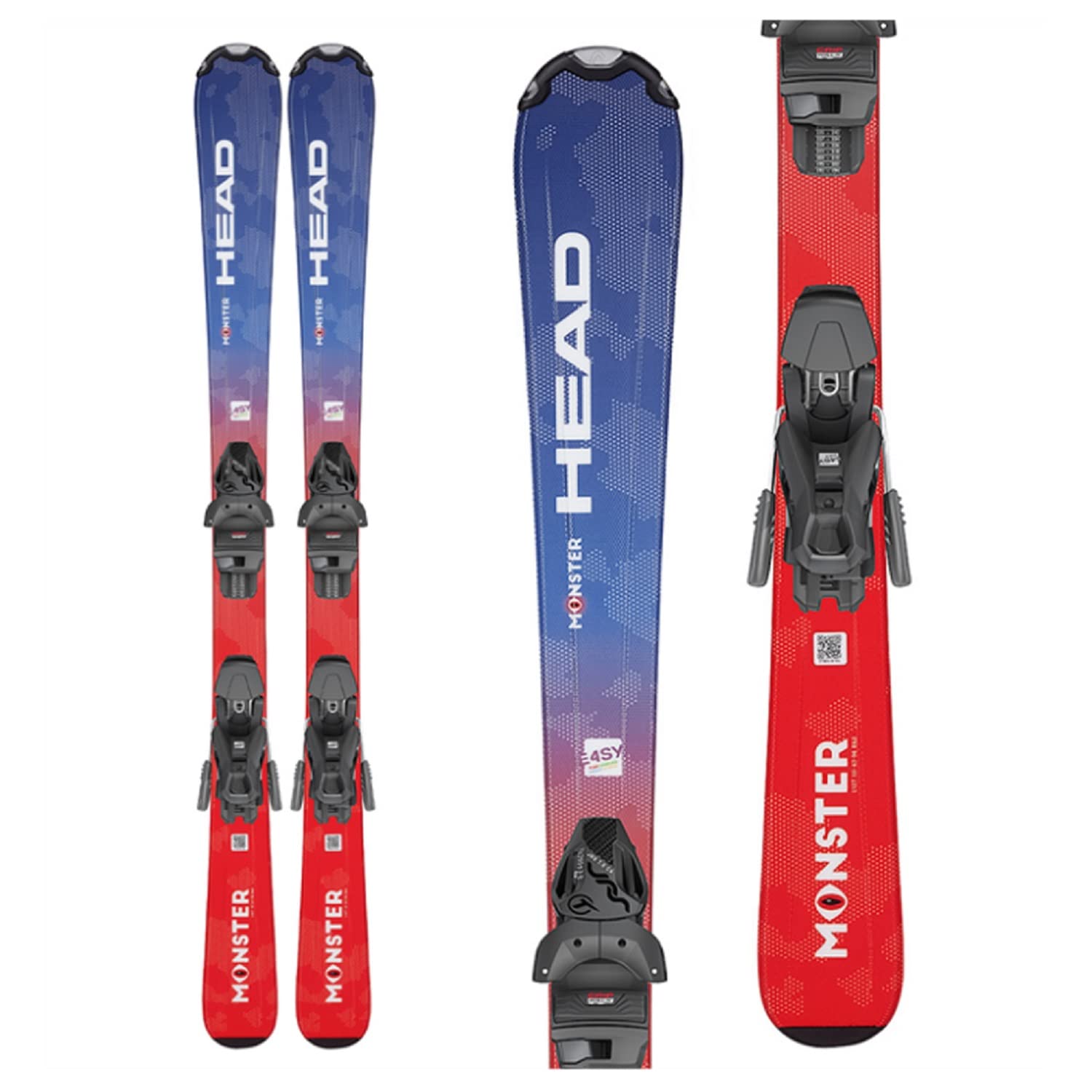 HEAD Monster Easy JRS, Size: 117, Color: rd/bl (314381117)