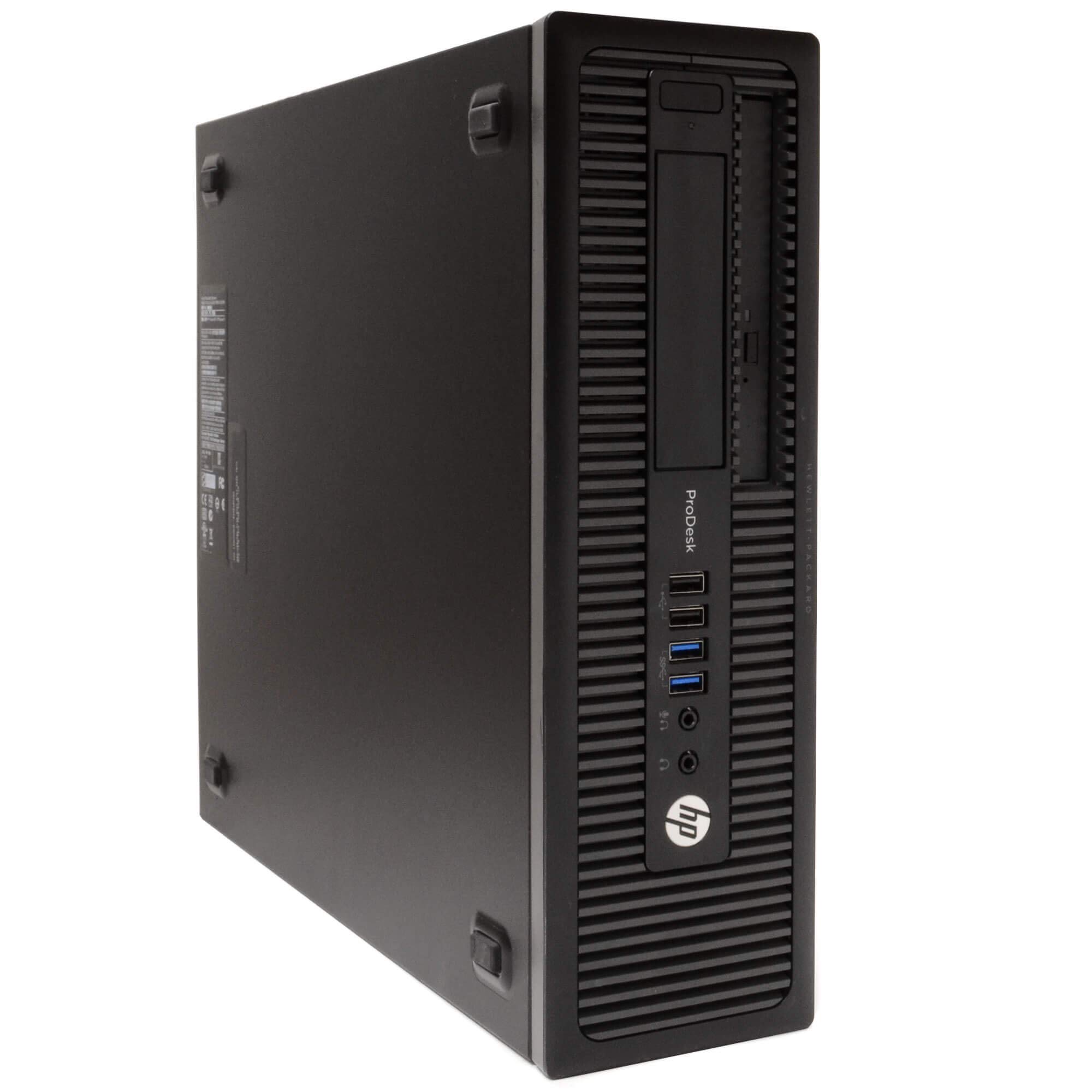 HP ProDesk 600G1 Business Desktop PC - Intel i5, 8GB Ram, 500GB HDD, Windows 10 Pro 64bit, 24 Monitor, Wireless Keyboard and Mouse (Renewed)