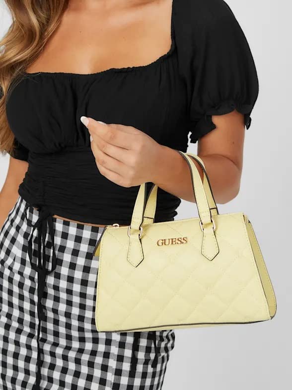GUESS Factory Waterston Quilted Small Satchel