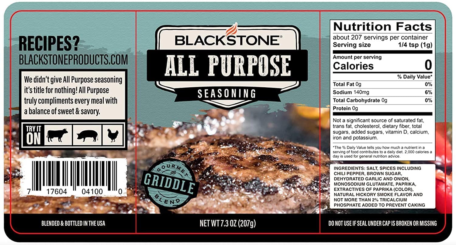 Generic Blackstone BBQ Seasoning Bundle (Whiskey Burger/All Purpose/Tequila Lime)