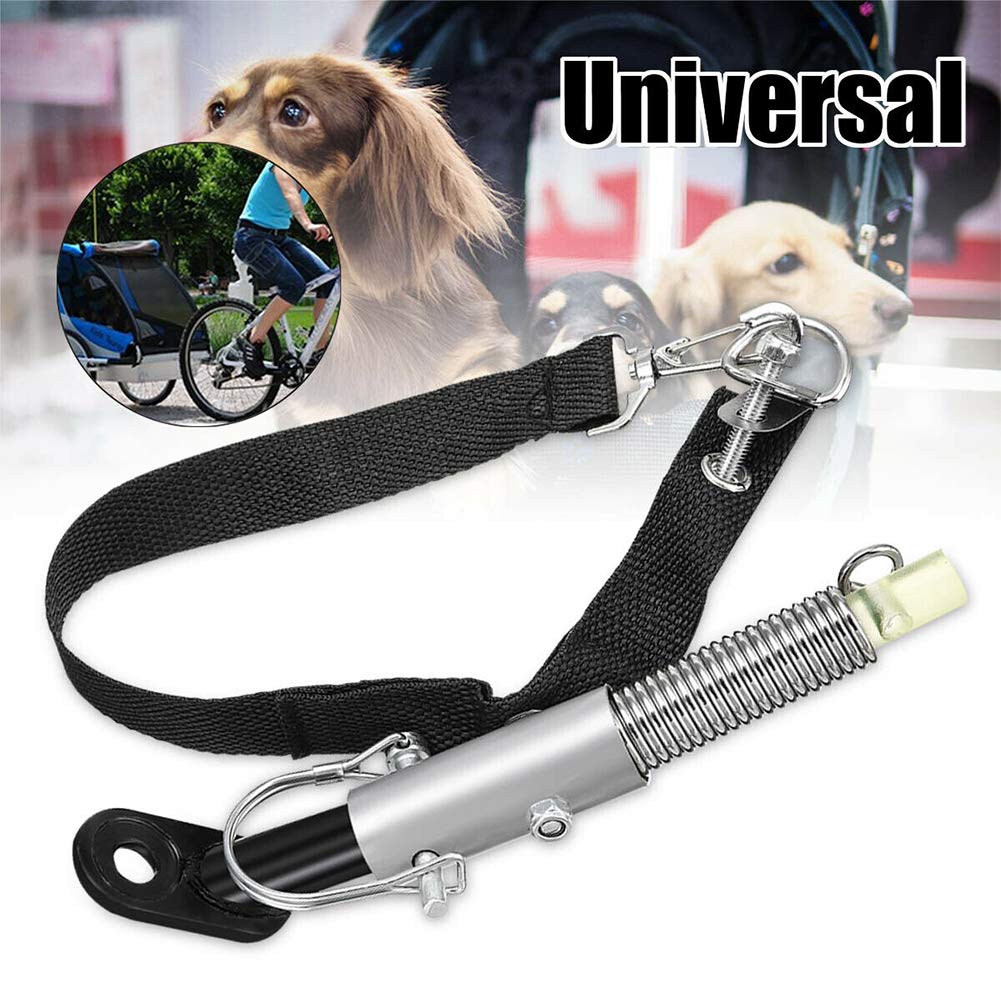 GFULLOV Bicycle Trailer Coupler Iron Bike Trailer Connector Sturdy Cycling Trailer Hitch Adapter Attachment for Towbar Baby Pet Stroller