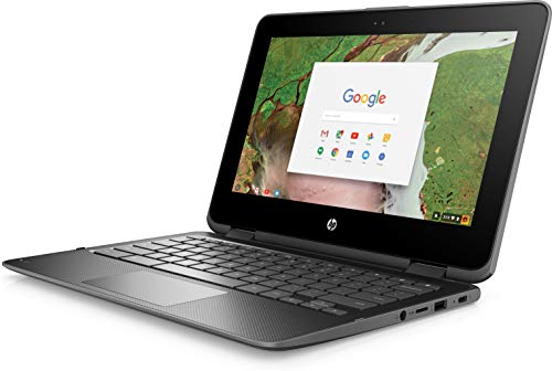 HP Chromebook 11 X360, 11.6" Corning Gorilla Glass Touchscreen Display, Intel Celeron N3350, Intel HD Graphics 500, 64GB eMMC, 4GB SDRAM, Snow White, 11-ae051wm
