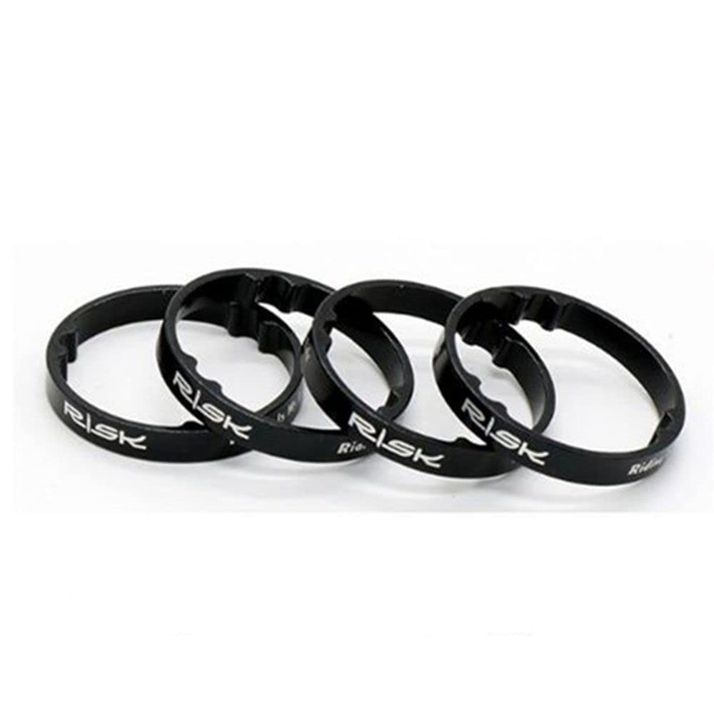 HomeSoGood 8PCS Bicycle Headset Spacer Aluminium Alloy Bicycle Stem Headset Spacers for MTB Road Bike 5&10mm