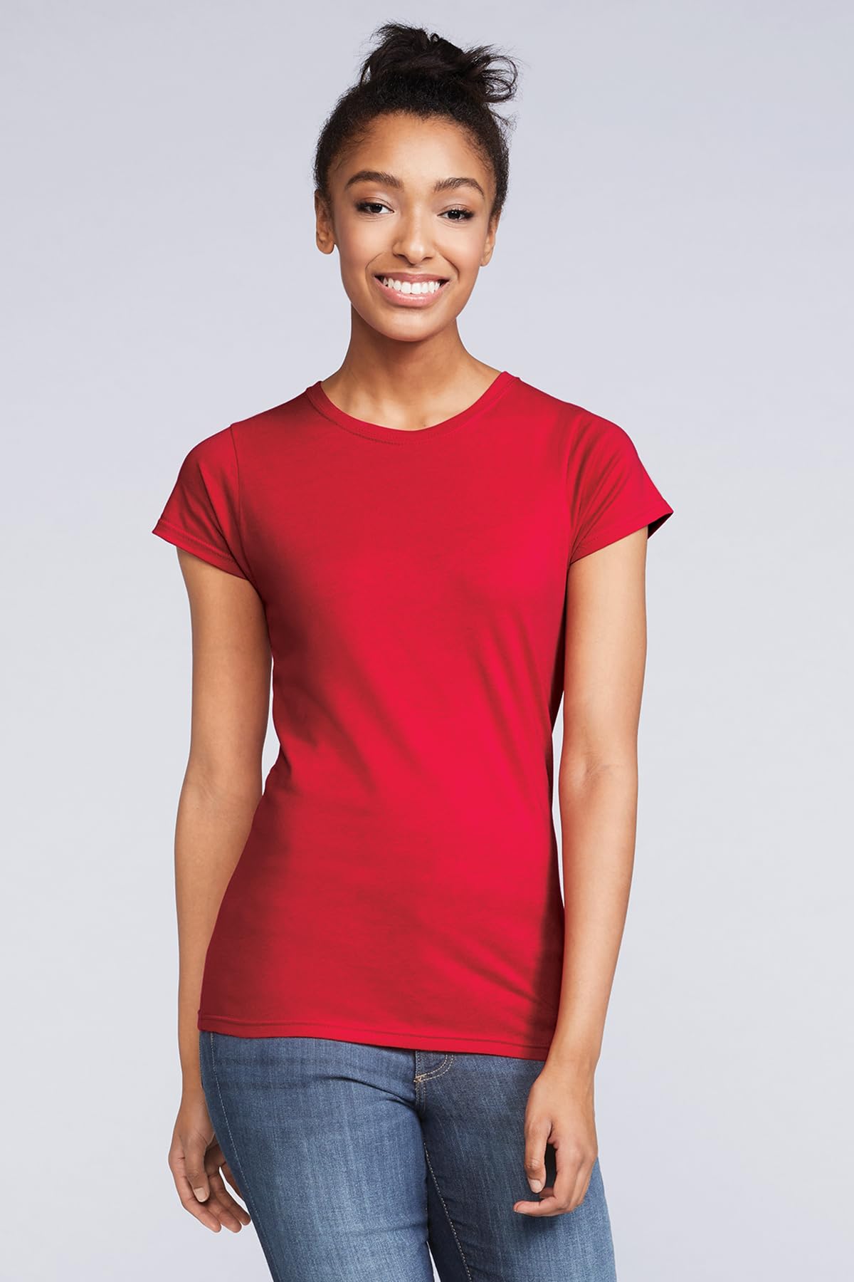 Gildan Ladies Soft Style Short Sleeve T-Shirt (S) (White)