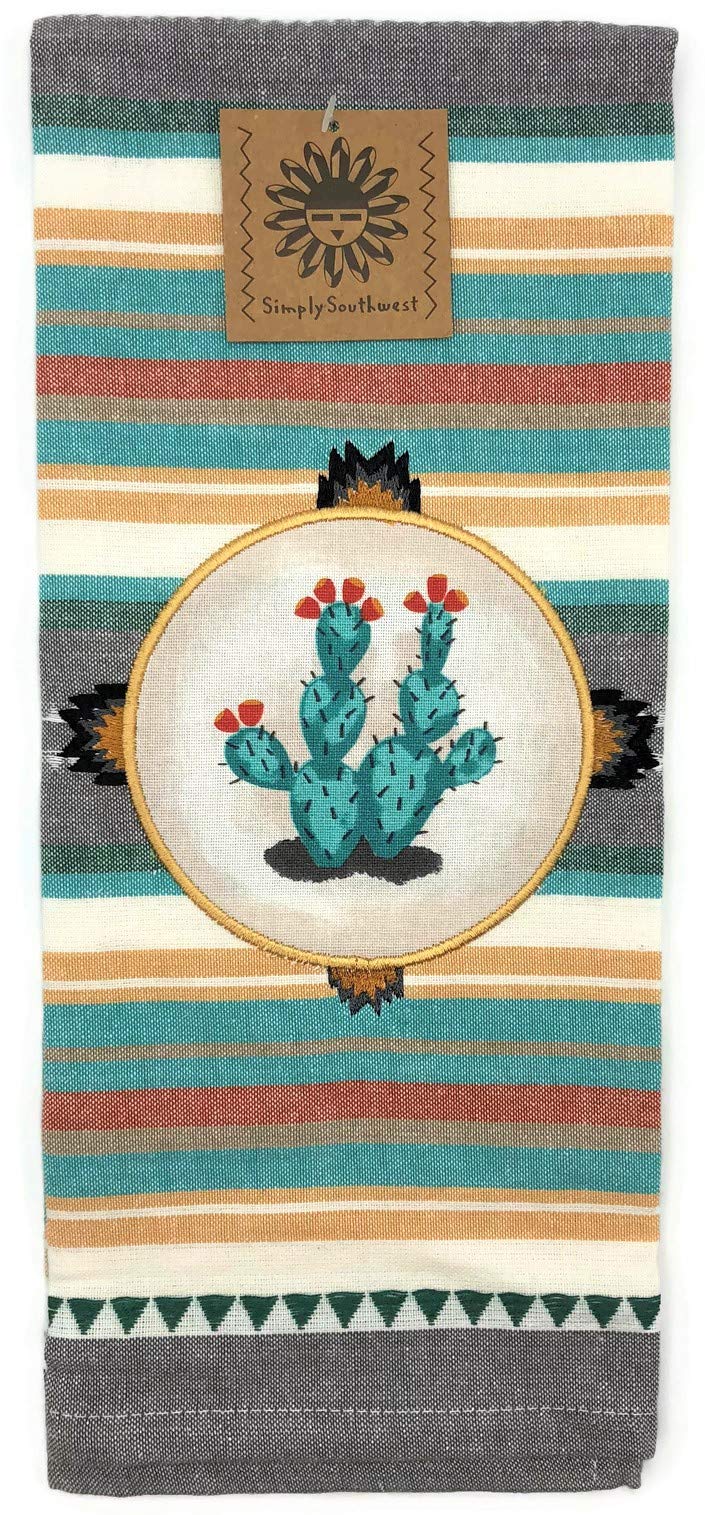 Kay Dee Designs Southwest Craze Appliqued and Jacquard Tea Towel Set