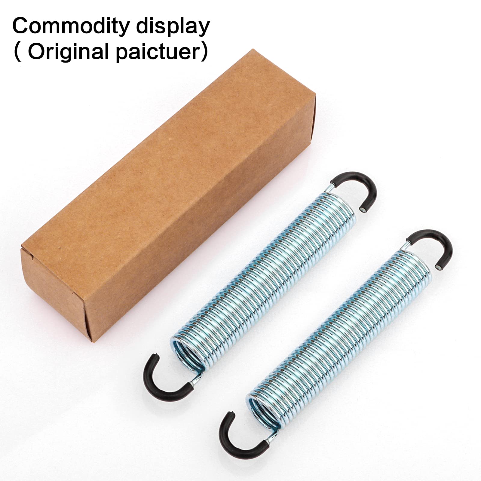GUPO 4-7/8 inch (2Pcs Recliner Sofa Chair Replacement Springs Mechanism Tension Spring