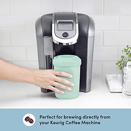 HyperChiller EBC-1023M 2-Pack Patented Coffee Beverage Cooler, Ready in One Minute, Reusable for Iced Tea, Wine, Spirits, Alcohol, Juice, 12.5 OZ, Mint, 12.5OZ