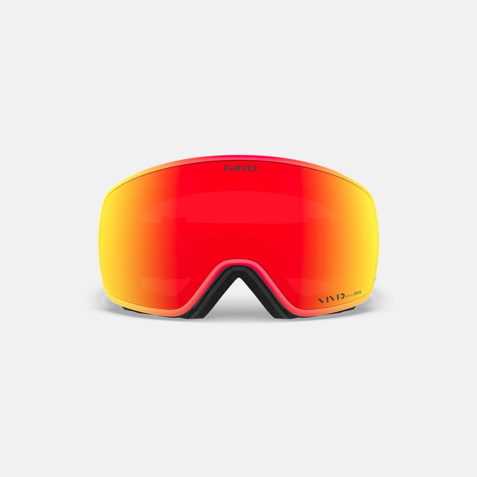 Giro Article Asian Fit Ski Goggles - Snowboard Goggles for Men - Black Wordmark Strap with Vivid Royal/Vivid Infrared Lenses