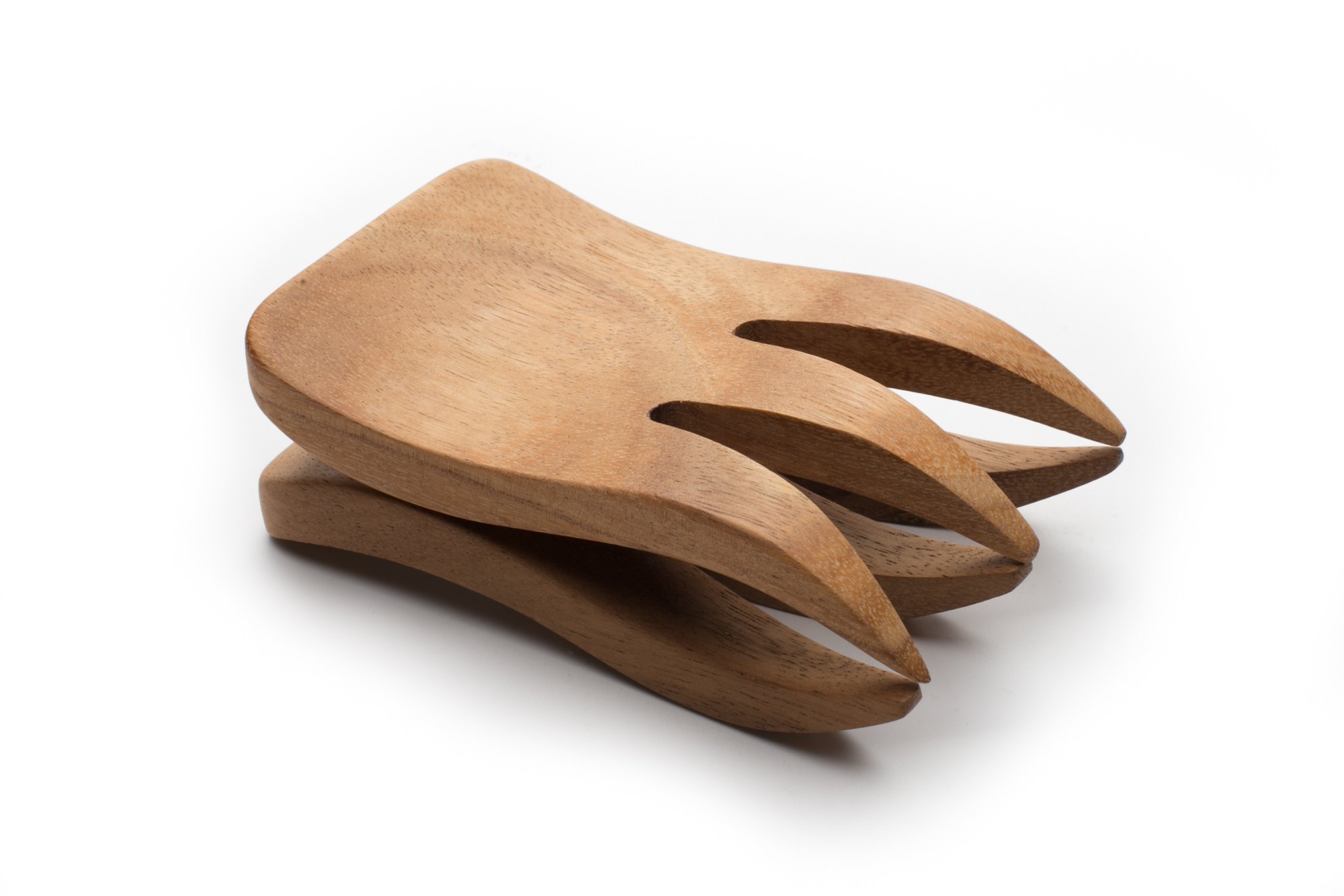 Ironwood Gourmet Kodiak, 1.5 x 3.75 x 6 inches, Bear Claw Salad Server Set