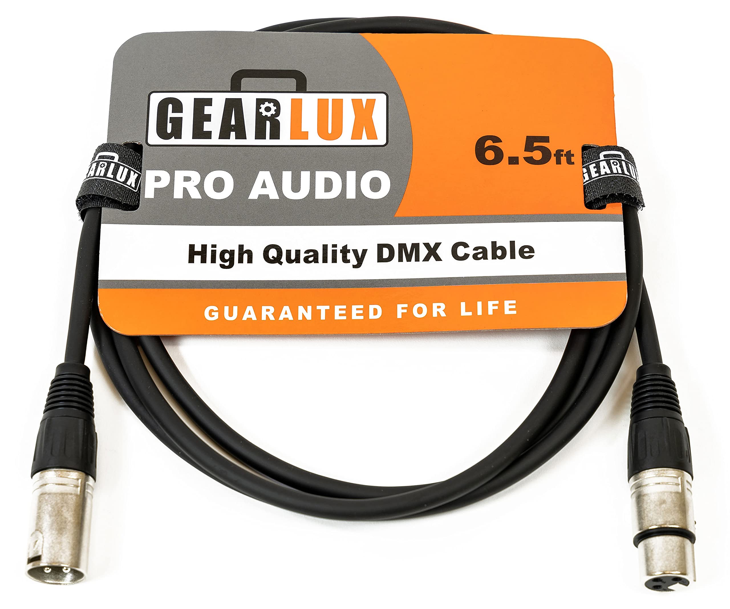 Gearlux DMX Cable 100ft 3-Pin Male-to-Female - 1 Pack