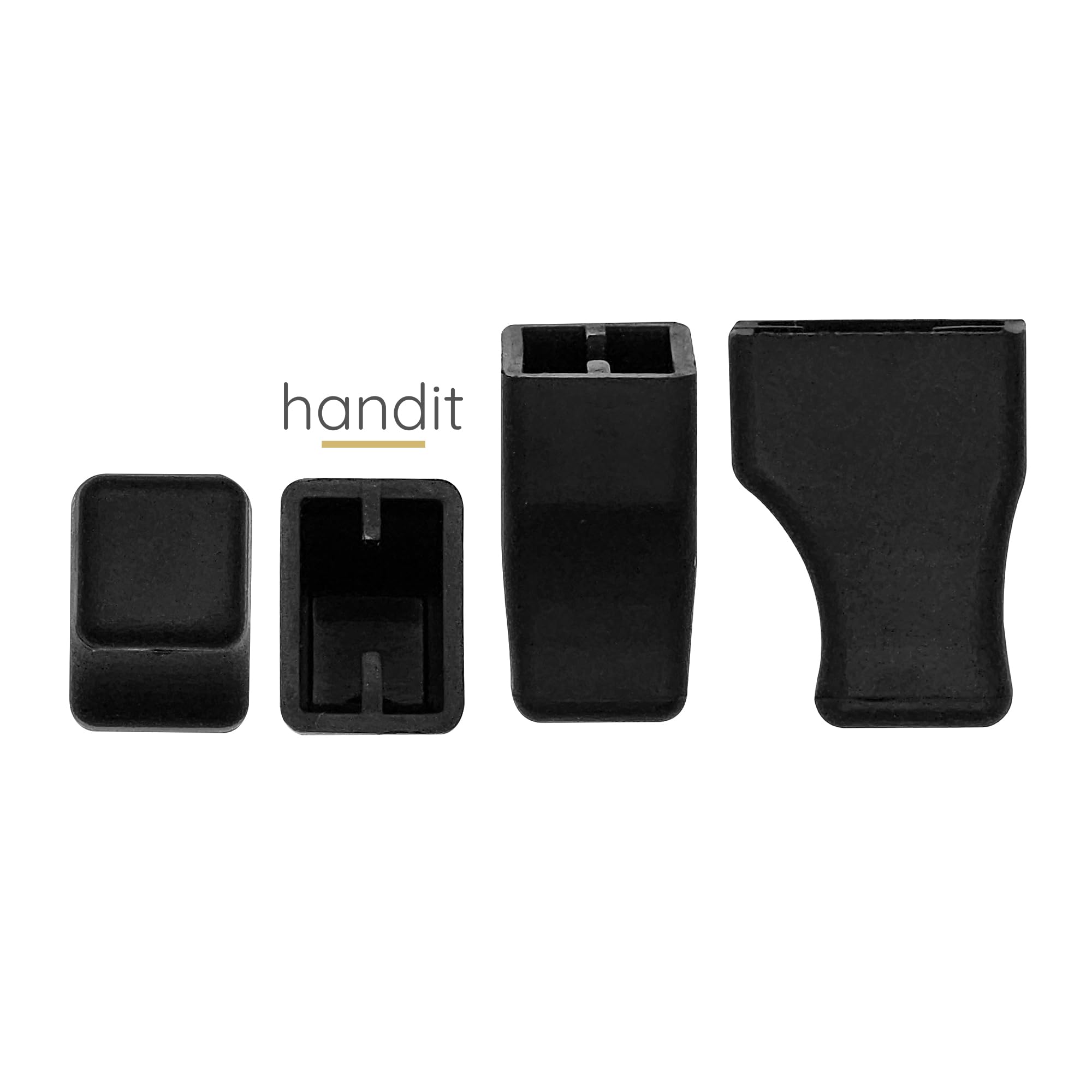 Handit 20-Pack | Coffee Syrup Pump Tip Cap Covers | Silicone Rubber | Keep Syrups, Condiments, Bottles Clean, Preserved | Fits Pumps for Torani, DaVinci, Skinny, Monin