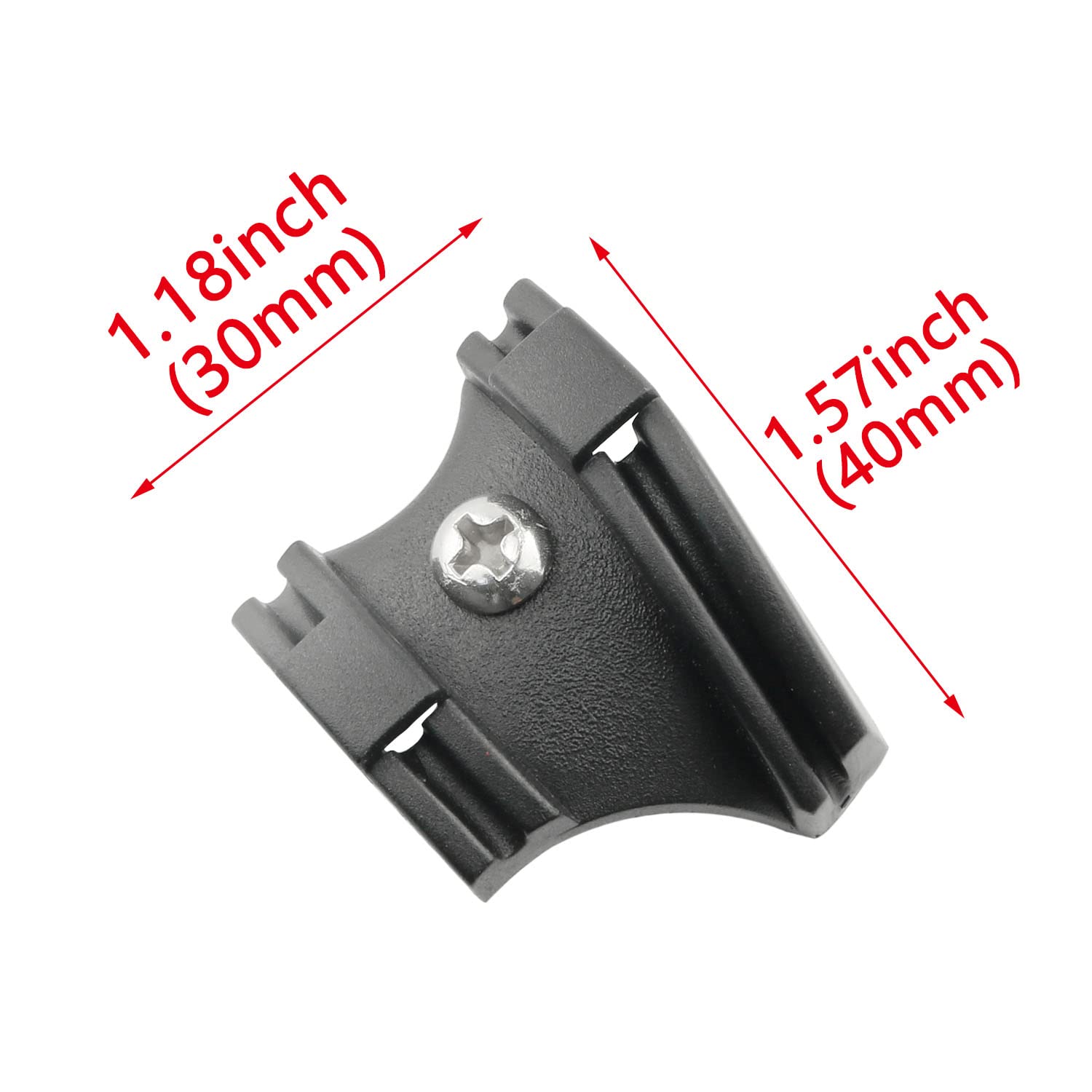HJGarden 2 Set Bicycle Bottom Bracket Cable Guide Plate, MTB Road Bike Non-Friction Bottom Bracket Shifter Cable Guide Line Tube Housing