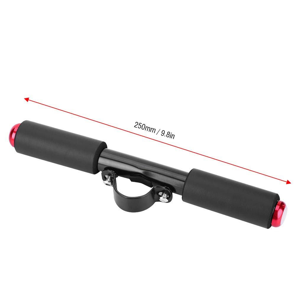 Handlebar for Xiaomi Scooter Children, Electric Scooter Handle Grip Bar Durable Skateboard Kids Handle Grip Bar Aluminum Alloy Grip Handle with Lights for Mijia M365 Electric Scooter