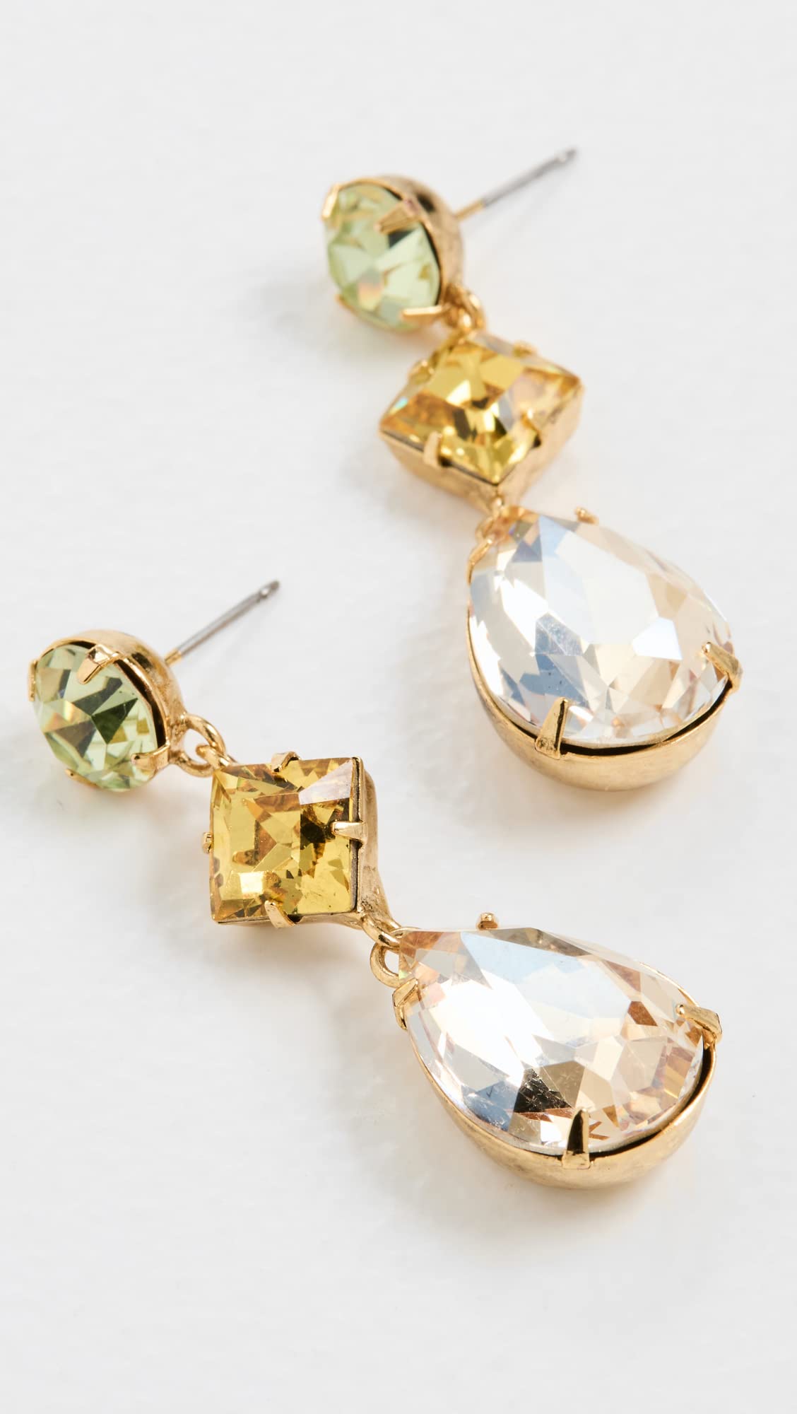 Jennifer Behr Women's Helena Earrings, Jonquil, Gold, One Size