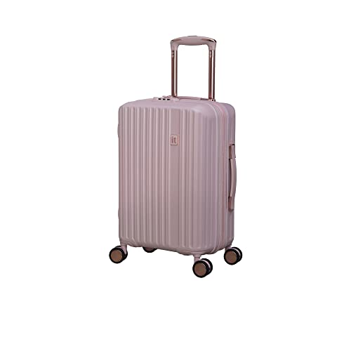 it luggage Luxuriant 22" Hardside Carry-On 8 Wheel Expandable Spinner, Prada Pink