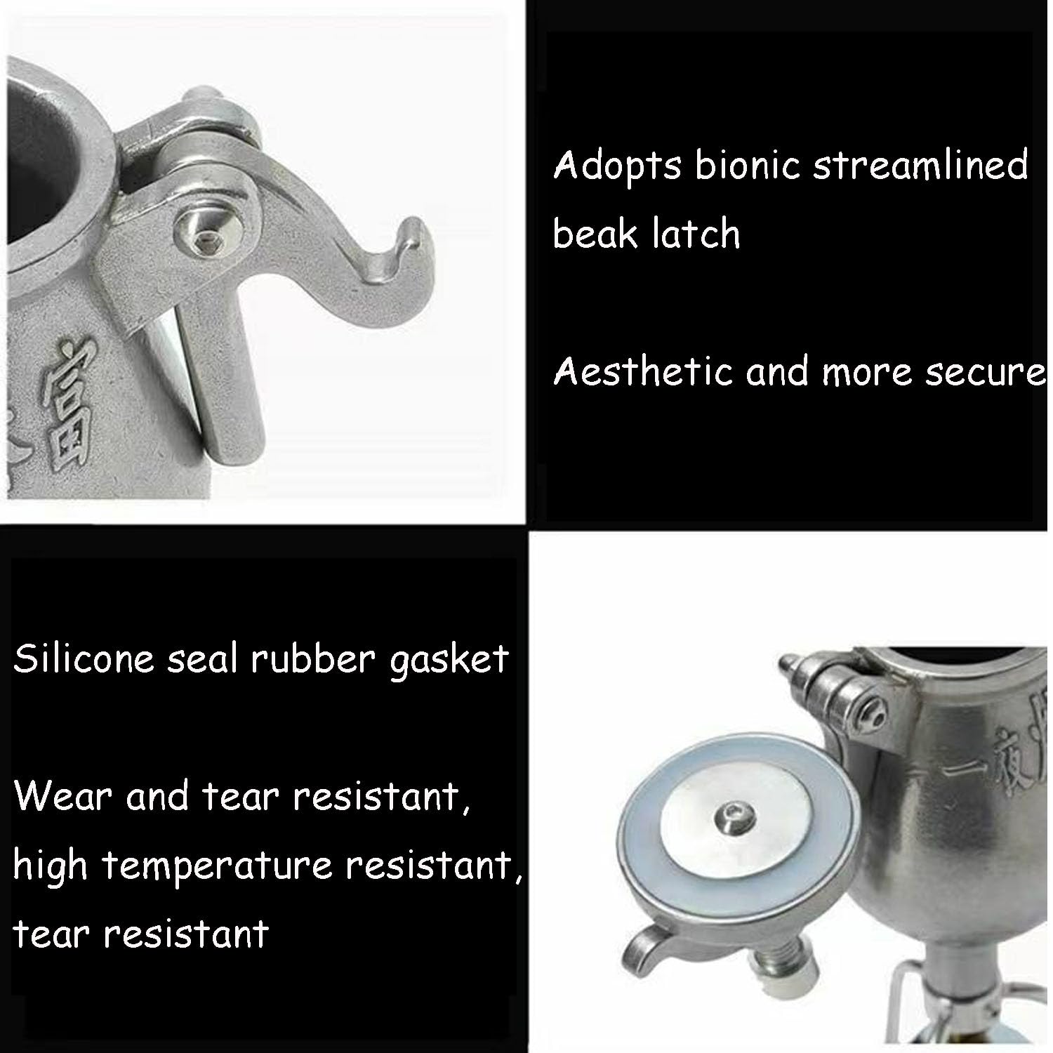 Hand Popcorn Machine, High Pressure Popcorn Maker, Chinese Traditional Old-Fashioned Pop Corn Machine, Stainless Steel Mini Hand Cannon Food Amplifier