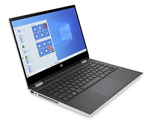 HP 2023 Pavilion x360 14" FHD IPS Touchscreen Premium 2-in-1 Laptop, 11th Gen Intel 4-Core i5-1135G7 Upto 4.2GHz, 32GB RAM, 512GB PCIe SSD, Windows 11 Home + HDMI Cable, Silver