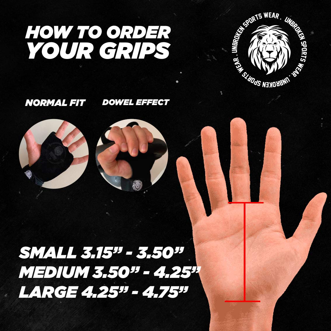 Gymnastics Grips - Hand Wrist Lift Gloves perfect for WOD, pullups, Weight Lifting, Chin ups, Training, Exercise Protects Palms! Black Suede Leather + Neoprene Wrist support (black, medium)