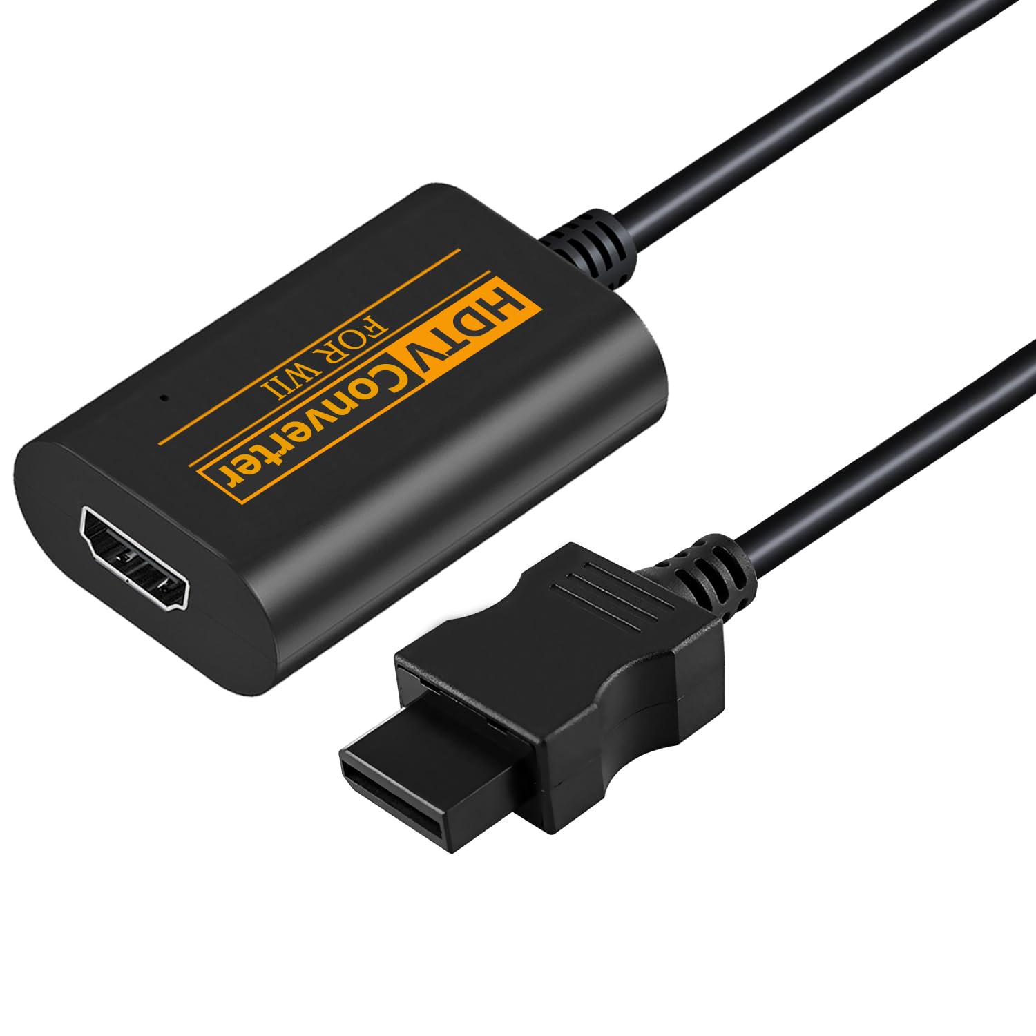 Jadebones Wii to HDMI Adapter, YPbPr Component Signal to HDMI Converter for Wii Console