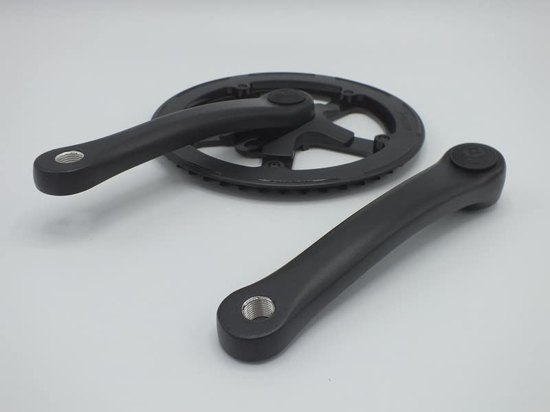 Gravity Prowheel Single Speed Crank Set Forged Aluminum Alloy 170mm Comfort Hybrid Cruiser Mountain Bike Bicycle