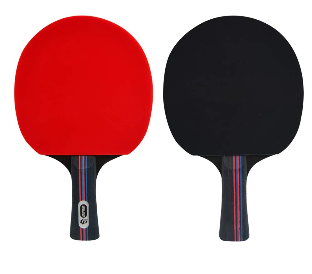 Hewen-Ping Pong Set Beginner Portable Ping Pong Sets 3 Star Long Handle Ping Pong Bat Pingpong Paddle with 2 Table Tennis Bats Rackets and 3 Balls Table Tennis Bat