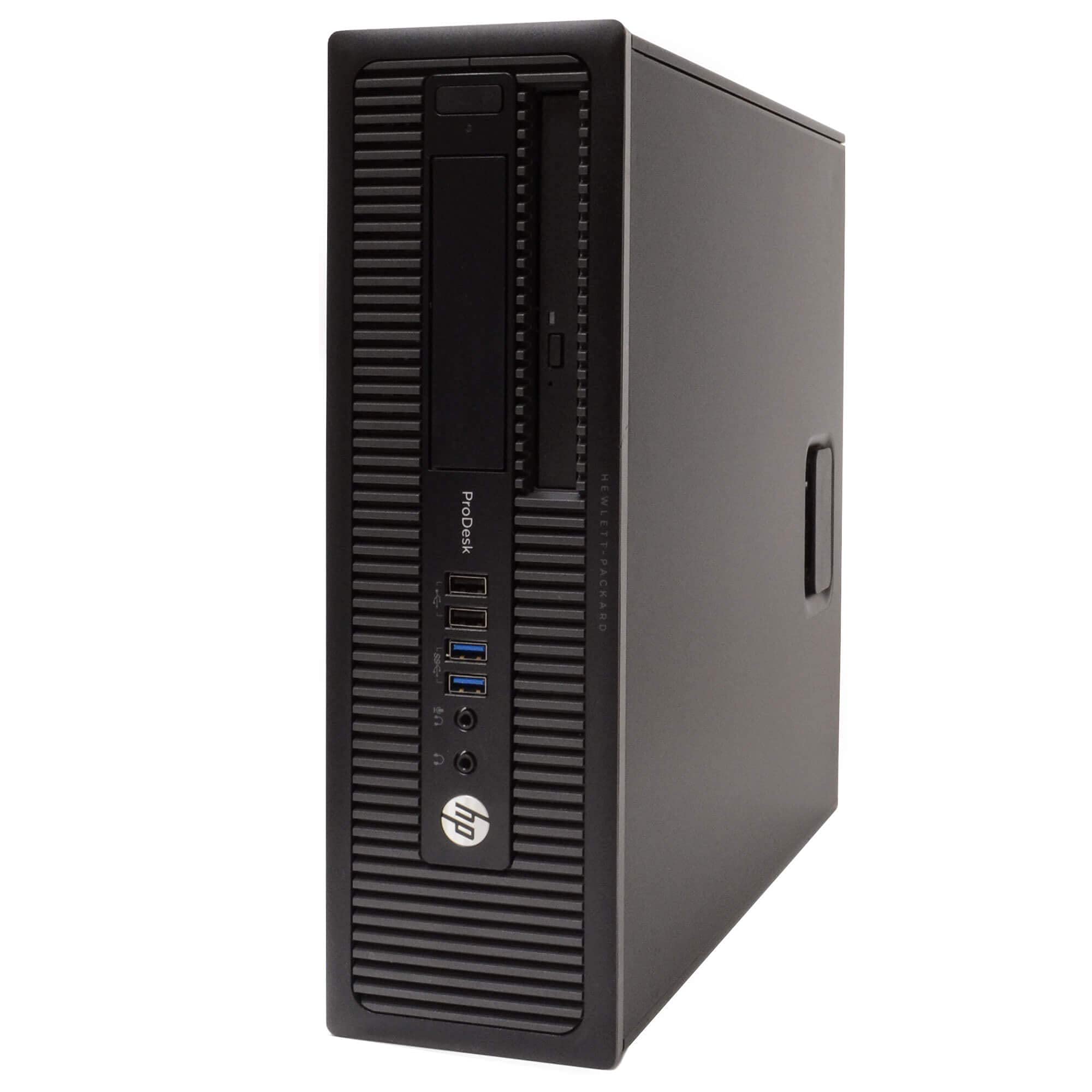 HP ProDesk 600G1 Business Desktop PC - Intel i5, 8GB Ram, 500GB HDD, Windows 10 Pro 64bit, 24 Monitor, Wireless Keyboard and Mouse (Renewed)