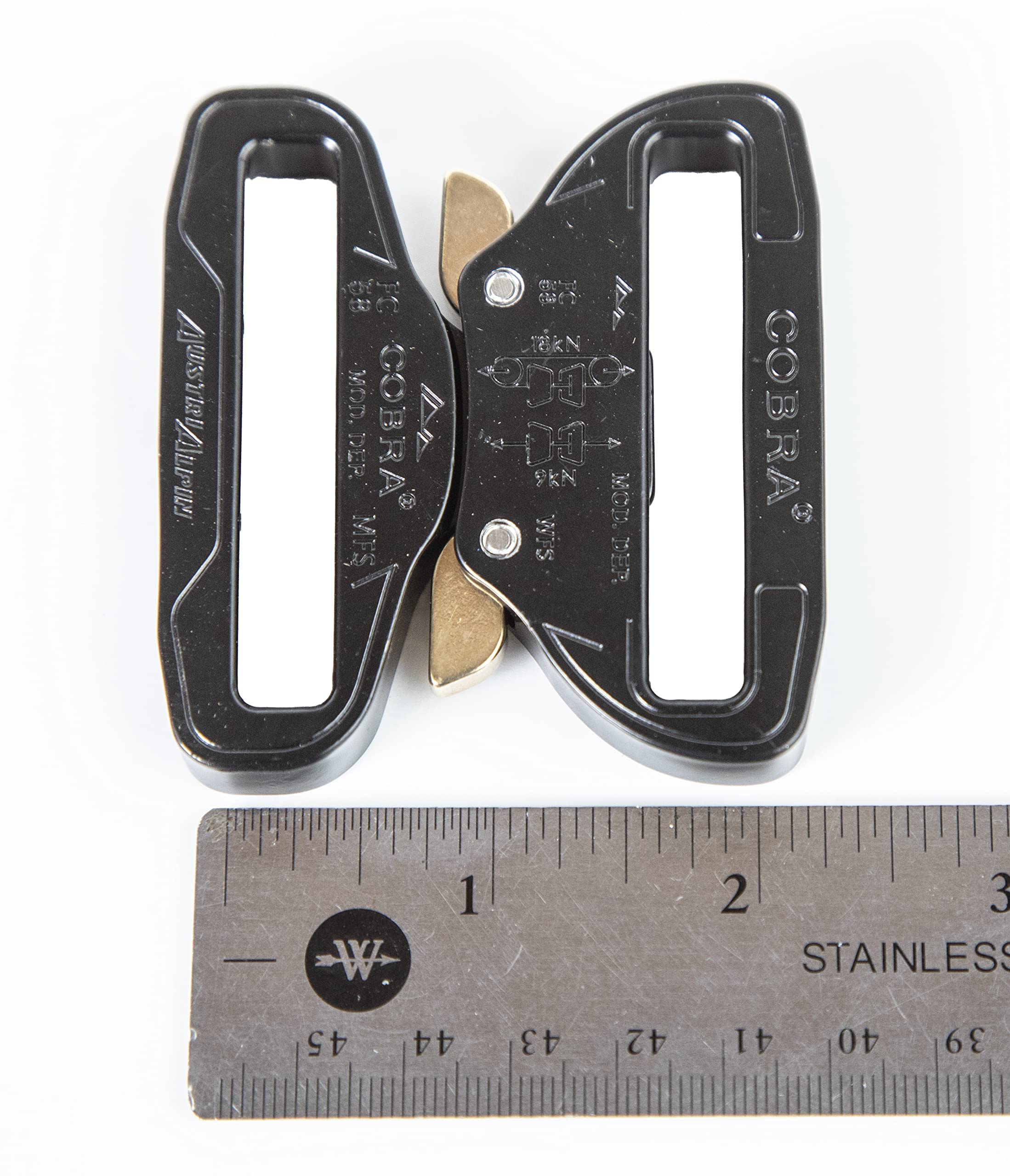 Heavy Duty 2.25" Duty Belt Buckle (Wide) Cobra Buckle