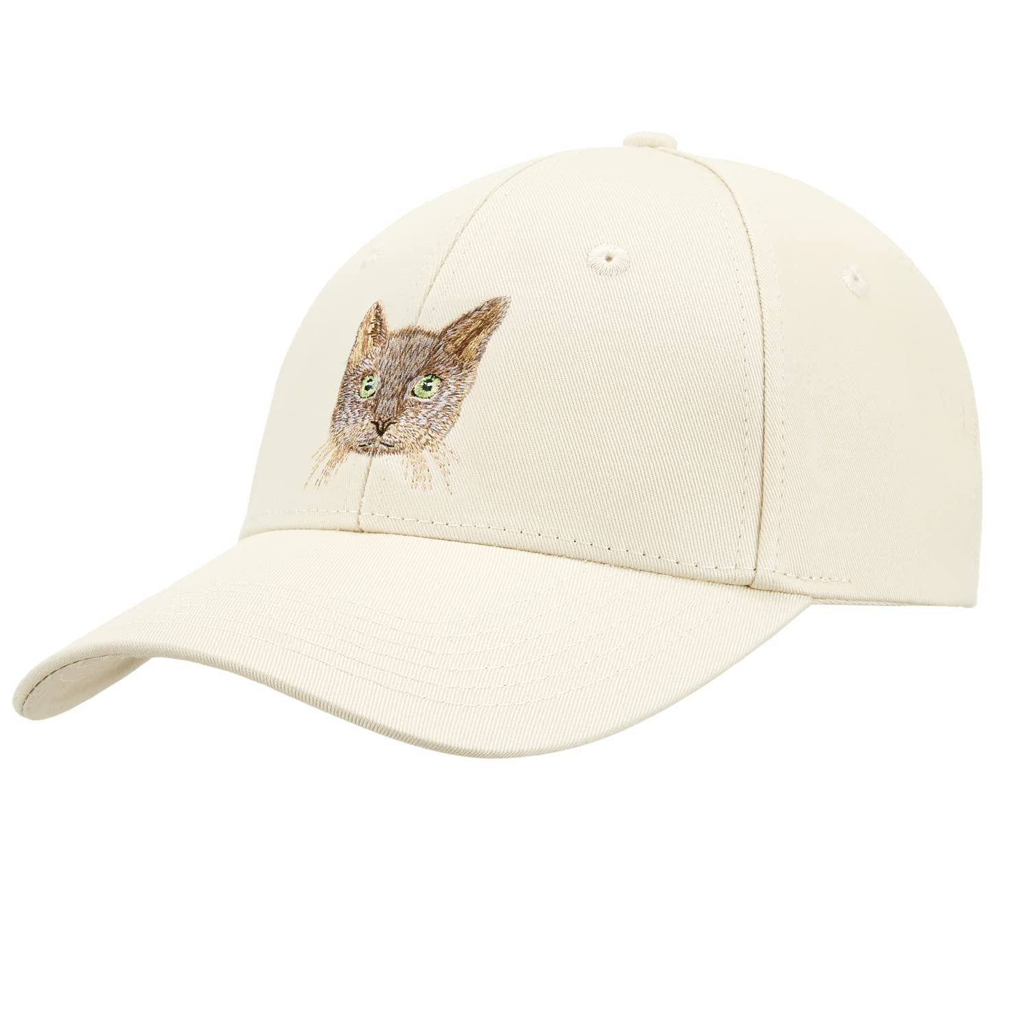 iHomor Unisex Cotton Baseball Cap with Embroidery Adjustable Dad Hat Trucker Baseball Hat for Men and Women Snapback Hat Outdoor Leopard Black