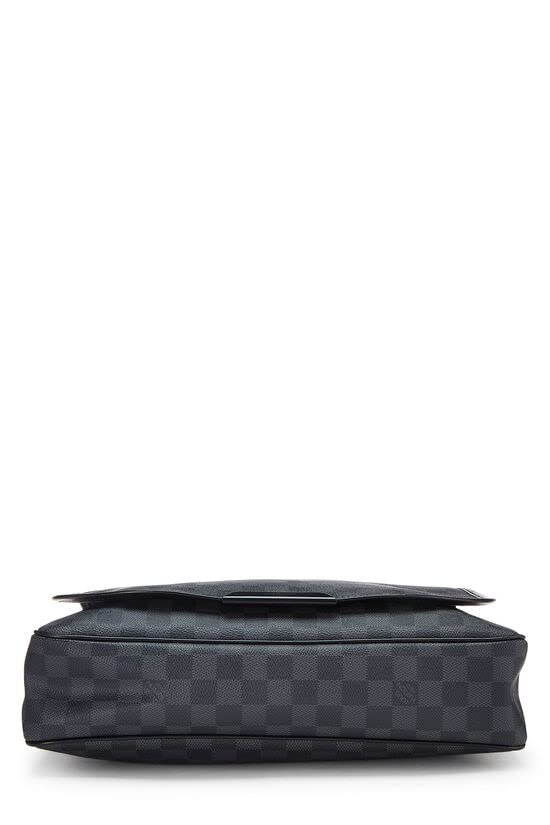 Louis Vuitton, Pre-Loved Damier Graphite Daniel MM, Black