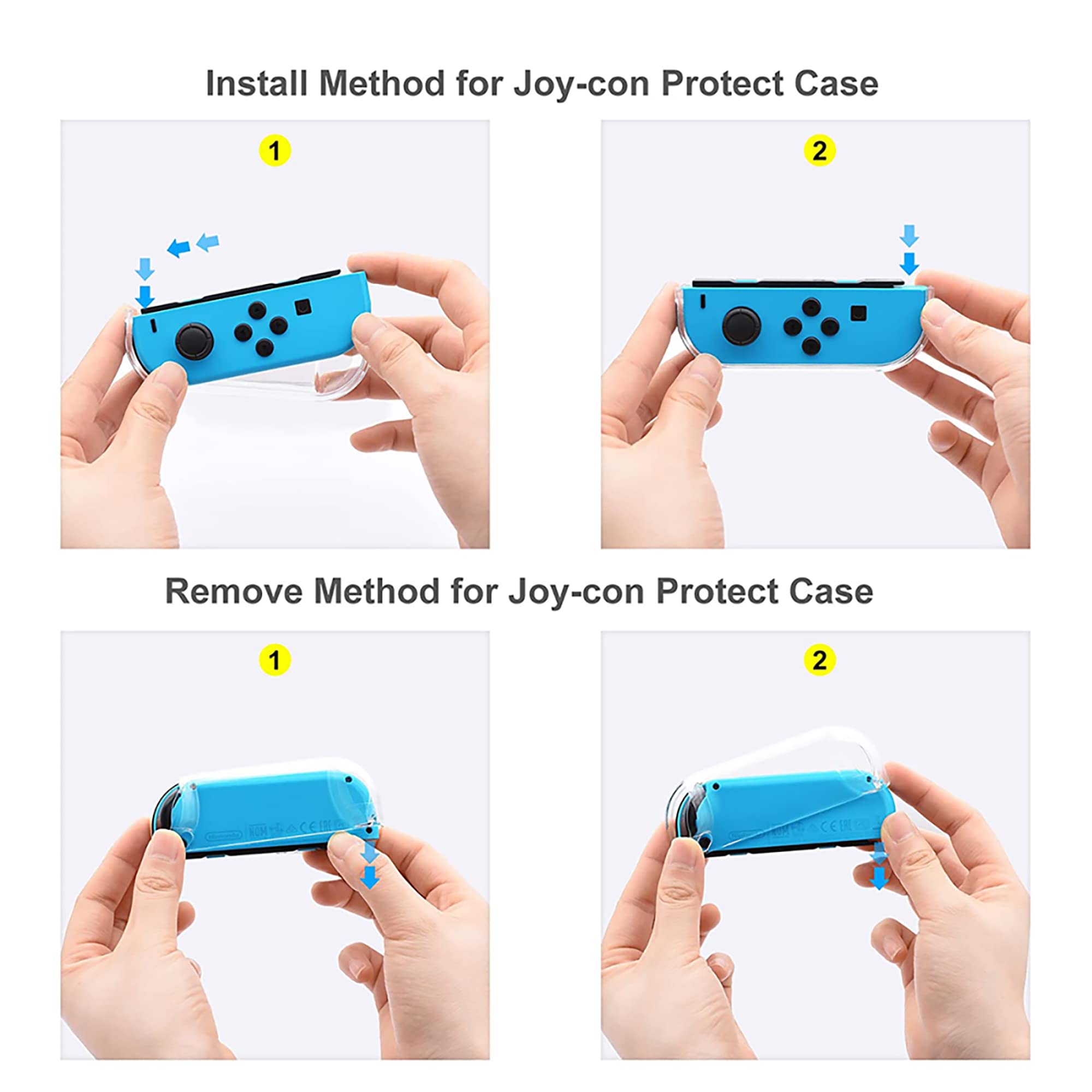 GADZILLE Dockable Switch Case Rainbow Flag Gay Pride Painted Switch Case Full Protection Anti-Fall-Scratch Durable Hard Nintendos Switch Case Protector for Switch Console And Joy-Cons