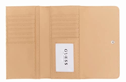 GUESS Women's Quilted Large Wallet Clutch Bag - Red