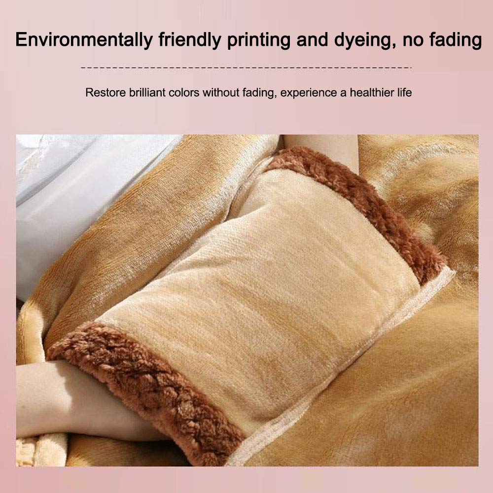 GREENWISH Portable USB Lap Heated Throw Blanket, Fast Heating 31.5x23.6 inch Electric Blanket, Winter Warming Heating Blanket Throw for Home Office Use