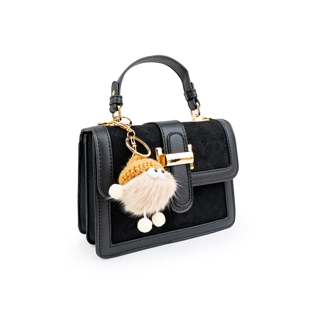 JBB Top Handle Satchel For Women Small Shoulder Bag With Adjustable Strap Patchwork Fabrics Crossbody Purse