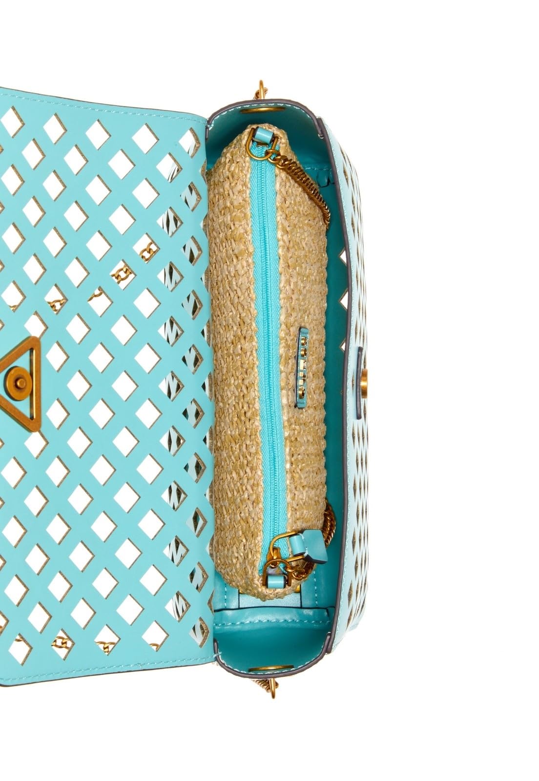 GUESS Aqua Crossbody Flap, White
